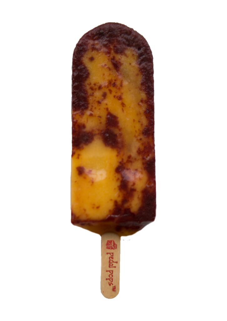Cherry Mango Pop | Fruit Pop | Gluten Free | No Dairy | Pedal Pops
